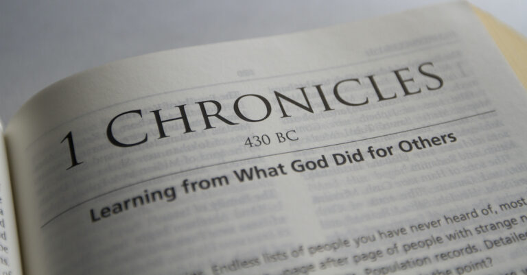 Book of 1 Chronicles - Living Word Outreach Ministries Amsterdam Church